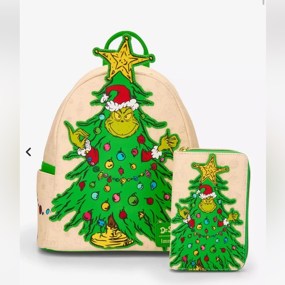 Loungefly | Bags | Loungefly Dr Seuss How The Grinch Stole ...